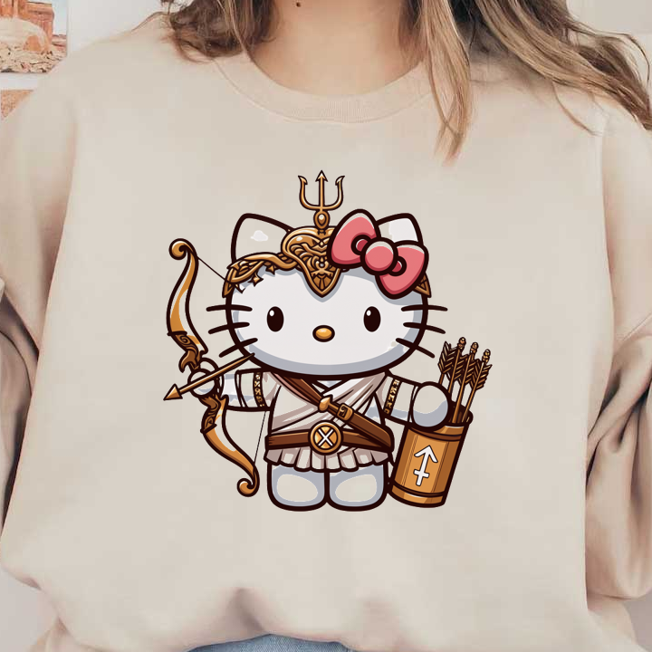 Cute Hello Kitty Archer Warrior DTF Transfers & Prints | MakeDTF