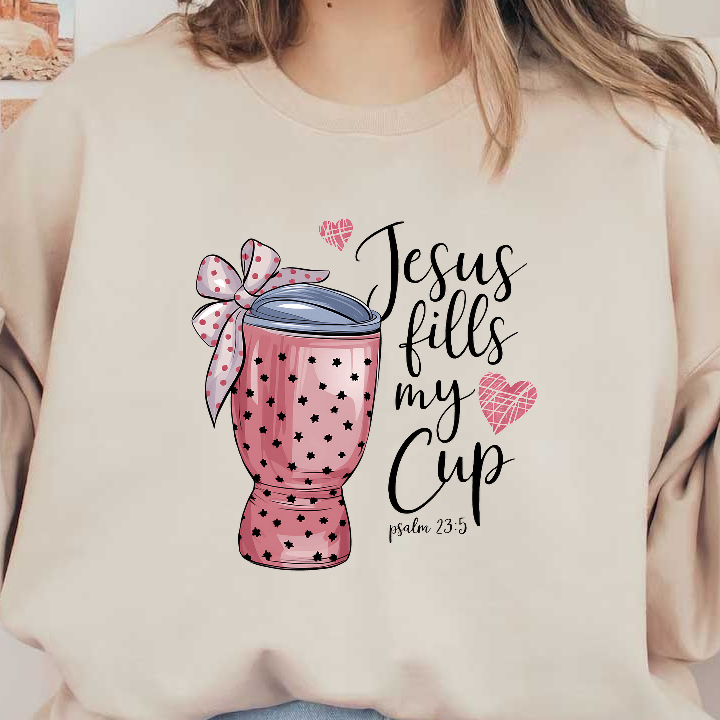 Charming Pink Tumbler with Stars | DTF Transfers & Prints | MakeDTF