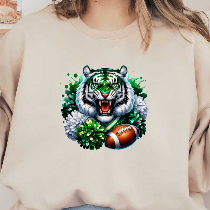 Fierce Tiger Roar DTF Transfers - Sports Themeünst user A vibrant and ...