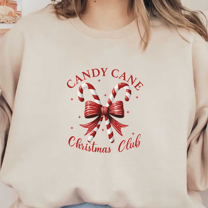 Candy Cane Christmas Club DTF Transfers & Prints | MakeDTF