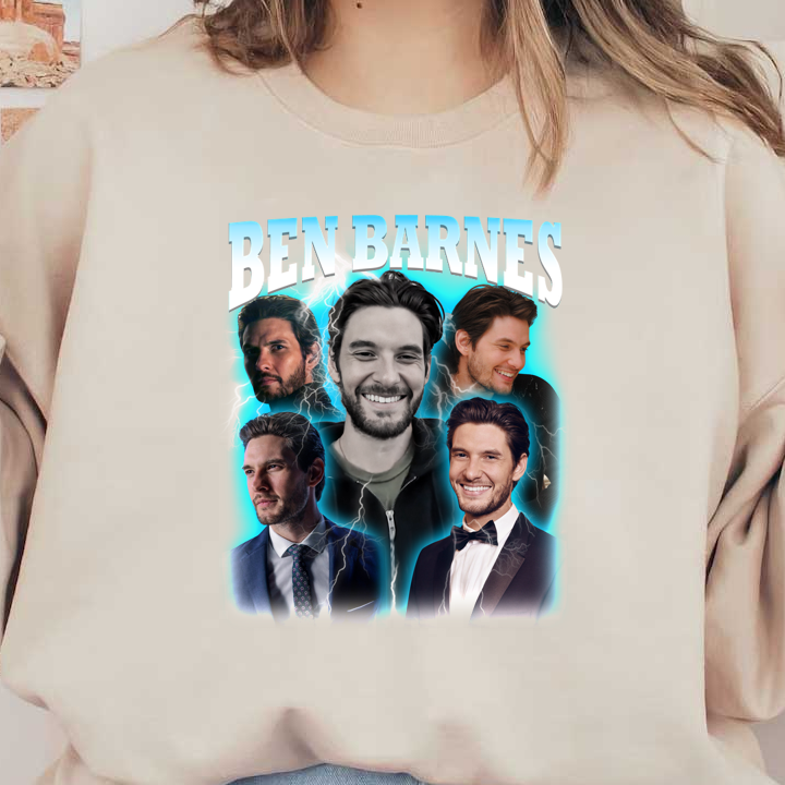 Vibrant Ben Barnes DTF Transfers | DTF Prints Collage | MakeDTF