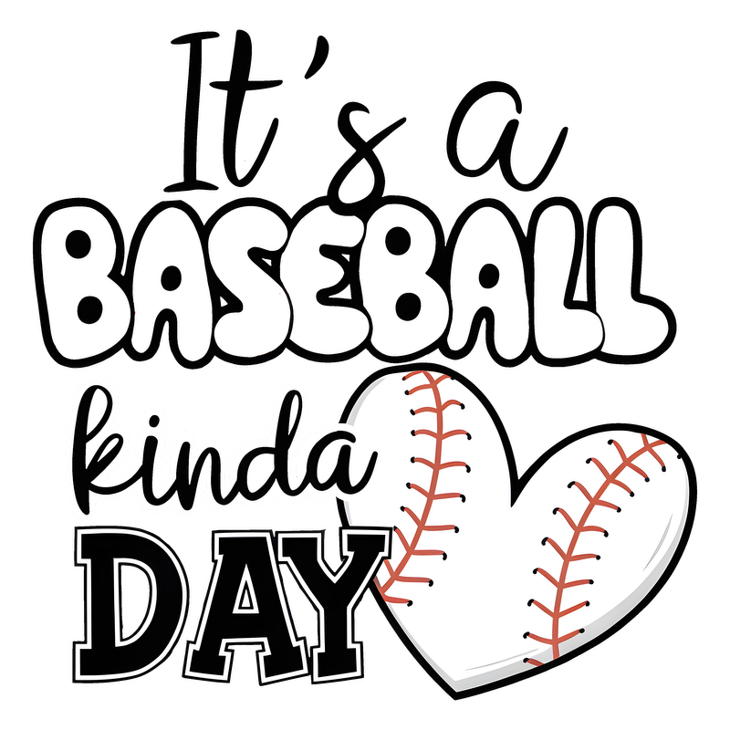 Various baseball-themed items with designs featuring hearts, bows, and ...
