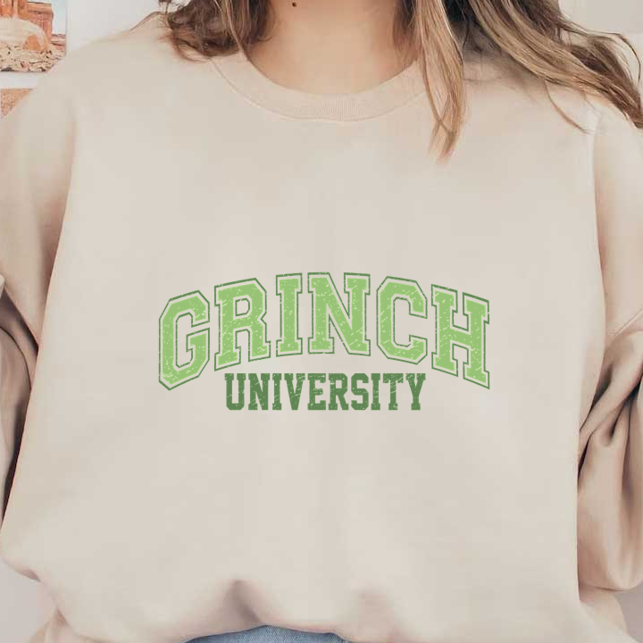 "Grinch University Graphic Design | DTF Transfers & Prints" | MakeDTF