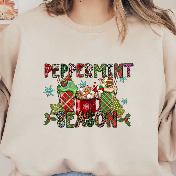 Peppermint Season Design | DTF Transfers & Prints | MakeDTF