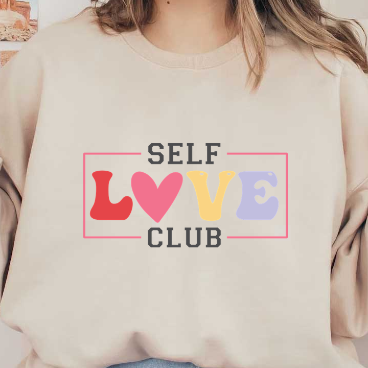 Self Love Club Logo | DTF Transfers & Prints for Playful Design | MakeDTF